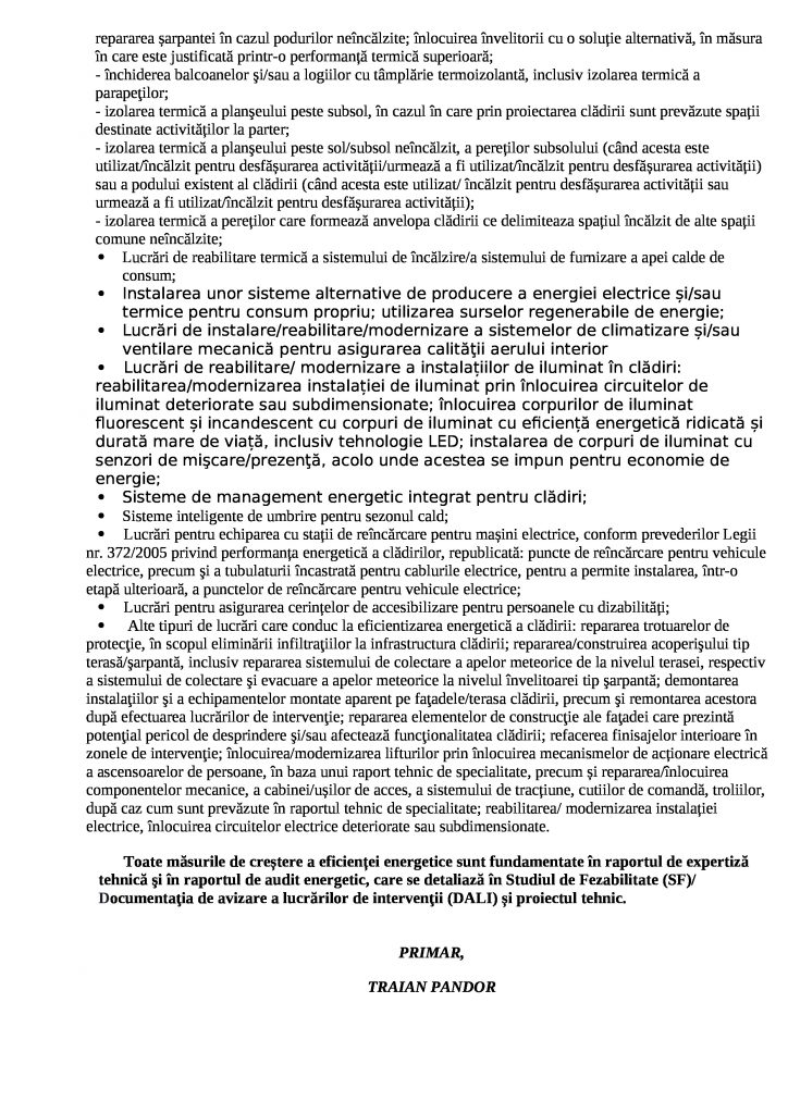 PROIECTE APROBATE PNRR 2022 – Baia de Aries